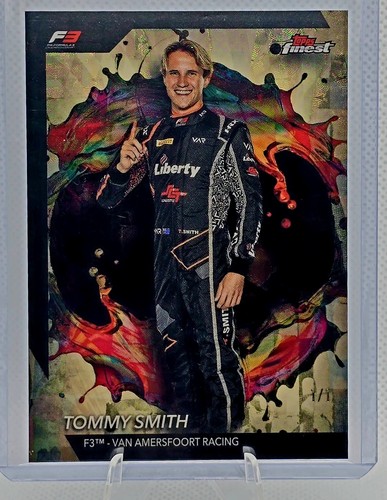 2024 Topps Finest Formula 1 - Rare Tommy Smith #263 SuperFractor /1 (RC ...