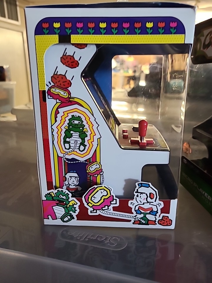 My Arcade Micro Player Mini Retro Arcade Machine Lot of 2: Galaga + Dig ...