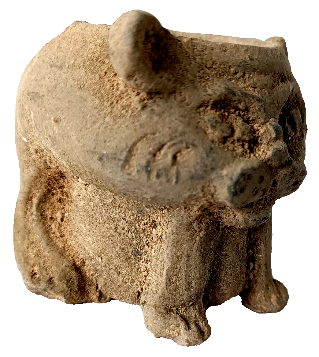 300 BC Ancient Roman Clay Terracotta Drinking Mug Cup Pot Museum ...