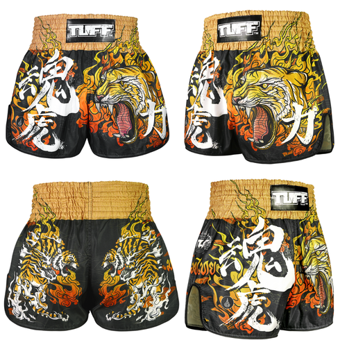 TUFF Muay Thai Shorts Boxing Shorts MMA Fight Martial Arts Gym Boxing ...