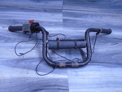 91 1991 Polaris Sport III Snowmobile Steering Handlebars Handle Bars ...