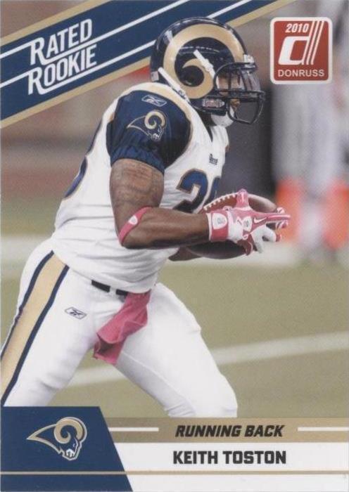 2010 Donruss Rated Rookie - Keith Toston #62 (RC) for sale online | eBay