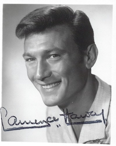 Rare SIGNED LAWRENCE HARVEY Vintage Glossy Photo AUTOGRAPH“Manchurian ...