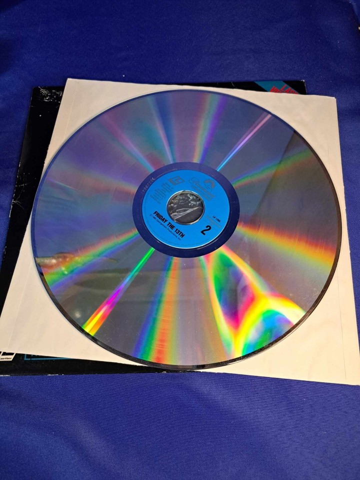 Friday The 13th Laserdisc / Videodisc Vintage 1980 Extended Play "Rare ...