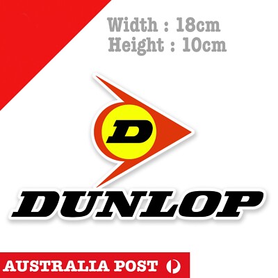 DUNLOP Tyres Logo Sticker | eBay Australia
