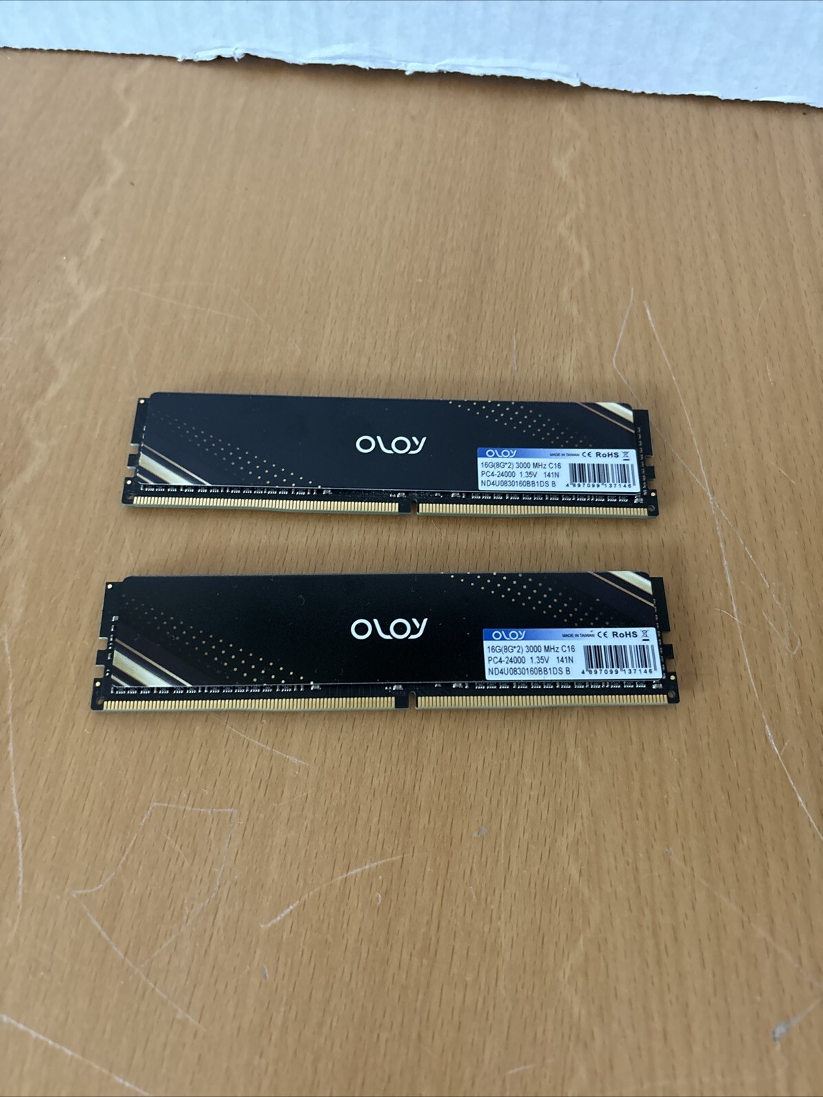 OLOy C16 16GB (2x8GB) DDR4 3000MHz ND4U0830160BB1DSB Gaming RAM | eBay