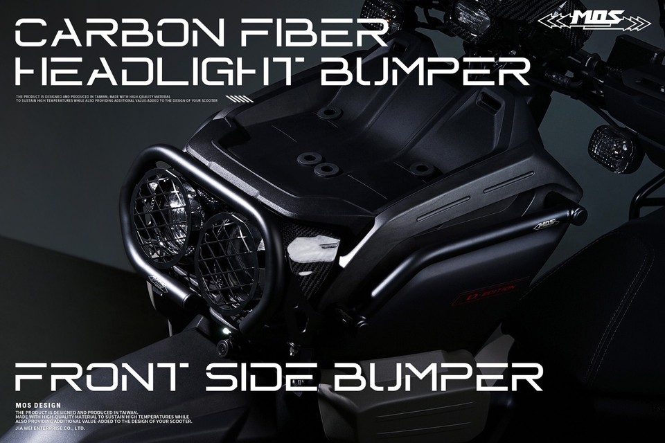 MOS Front Bumper Guard Set (Mesh Type) for Yamaha Zuma 125 2022-2025 | eBay