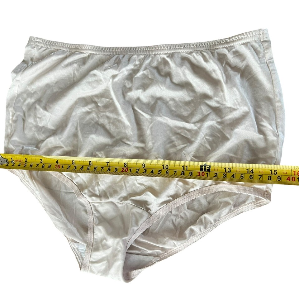 Vintage Vanity Fair Panties 6 M Double Nylon Sheer Second Skin Silky ...