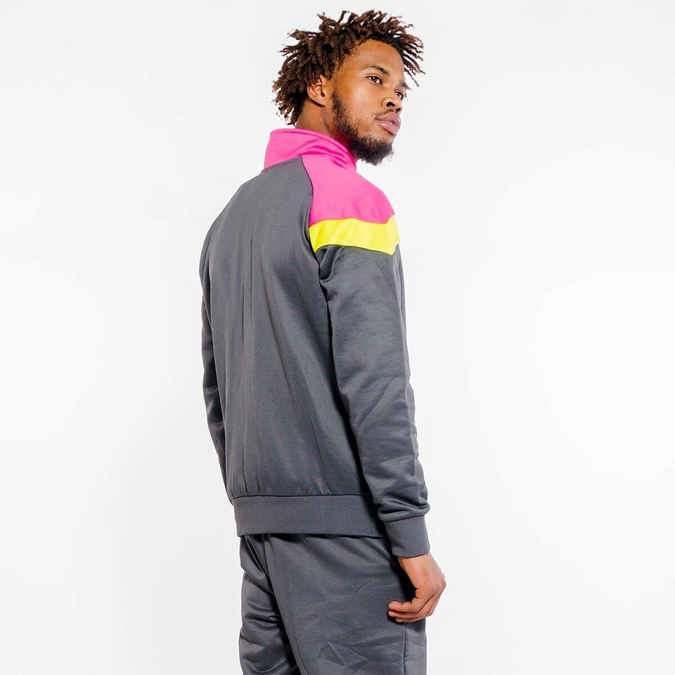 Iconic Puma MCS Men's Track Jacket Men’s Size Medium Pink/Gray | eBay