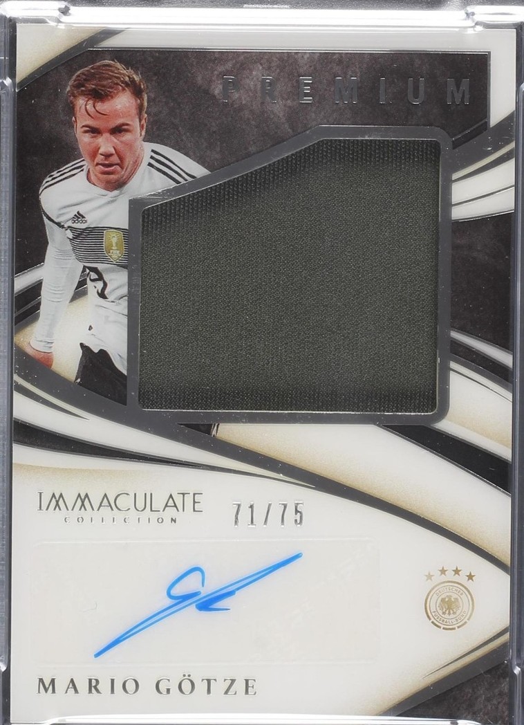 2020 Panini Immaculate Collection - Premium Swatch Autographs Mario ...