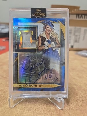 2020 Topps WWE Fully Loaded Lacey Evans Autograph Ladder Rellic Card ...