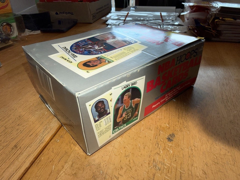 LOT of 3 1989-90 NBA Hoops Series 2 Wax Box 36 Pks F/Sealed Case David ...