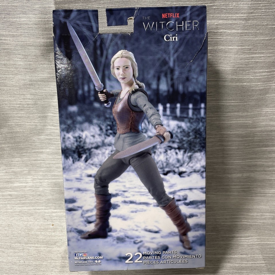 The Witcher Ciri Season 2 Netflix 7"Action Figure McFarlane Toys w ...