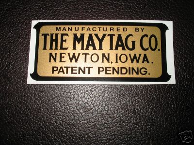 Maytag antique engine decal self adhesive sticker; 7 | eBay