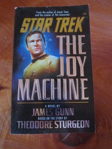 BOOK S/C STAR TREK THE JOY MACHINE #80 1996 GREAT ** MUST SEE * | eBay