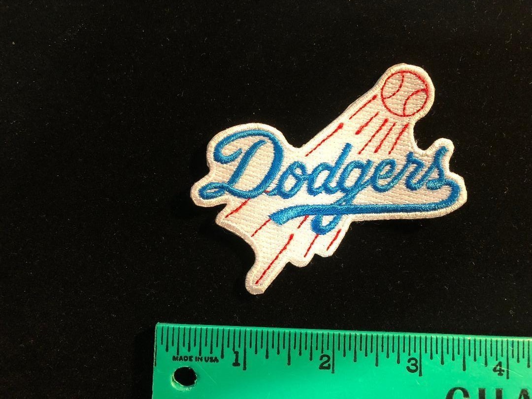 NEW Los Angeles Dodgers Flying Logo Patch Iron On - Additional patches ...