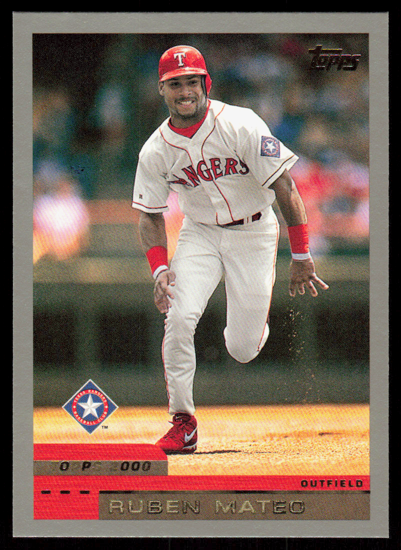 2000 Topps 316 Ruben Mateo Texas Rangers | eBay