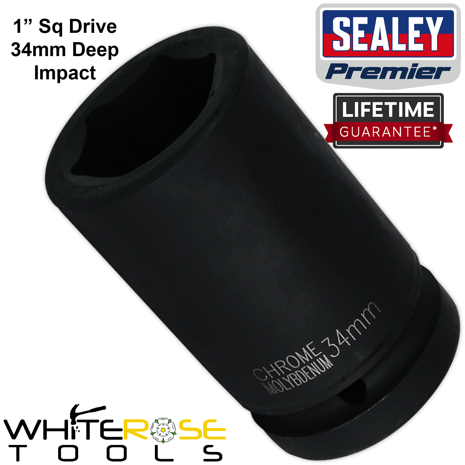 Sealey Premier Impact Socket 34mm Deep 1"Sq Drive | eBay