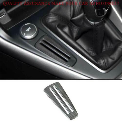 For Ford Focus 2015-2018 Black Titanium Central Console Card Slot Panel ...