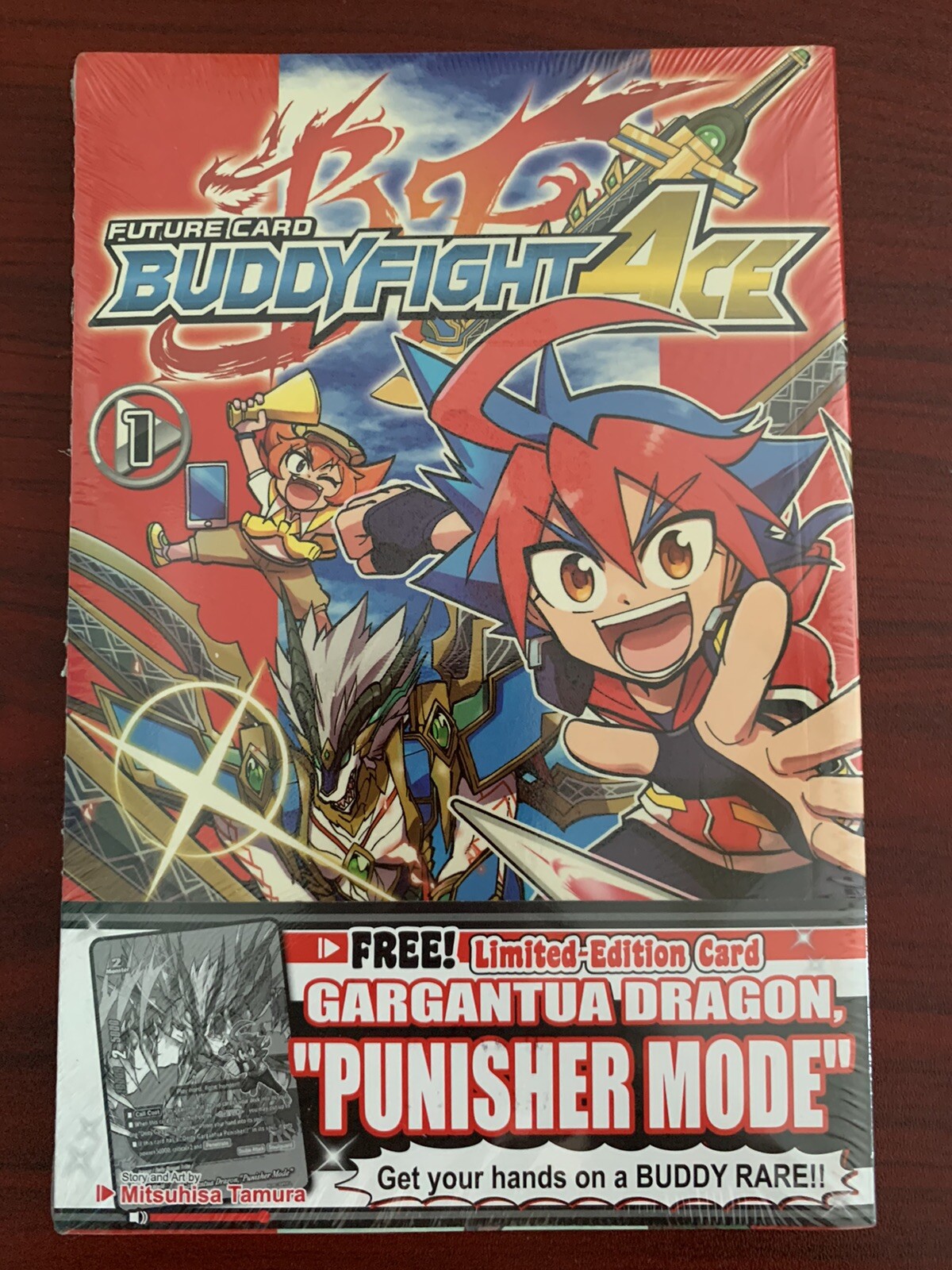 FUTURE CARD BUDDYFIGHT ACE ENG MANGA VOL 1 + VOL 2 + VOL 3 + VOL 4 (4 ...