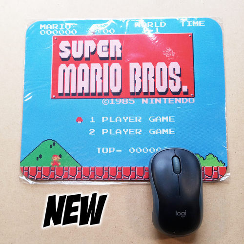 Super Mario Bros. mousepad 8x10 inch 🍄 NES mouse pad retro Nintendo ...