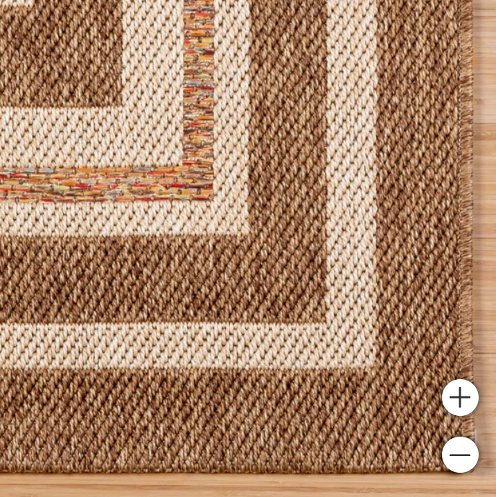 Ravenna Indoor/Outdoor Rug, Shelby BROWN Free Shipping | eBay