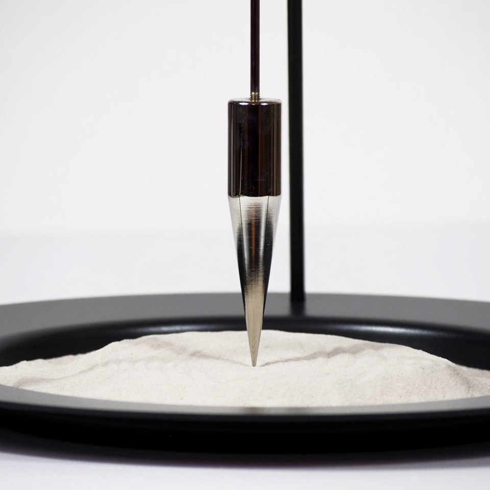 Naef Sand Pendulum standing sandpendulum kinetic art metal sculpture ...
