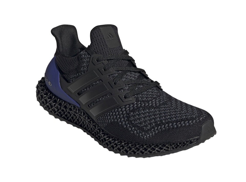 Adidas Ultra Boost 4D ULTRA4D Sneaker Black/Purple FW7089 Size M 7/W 8 ...