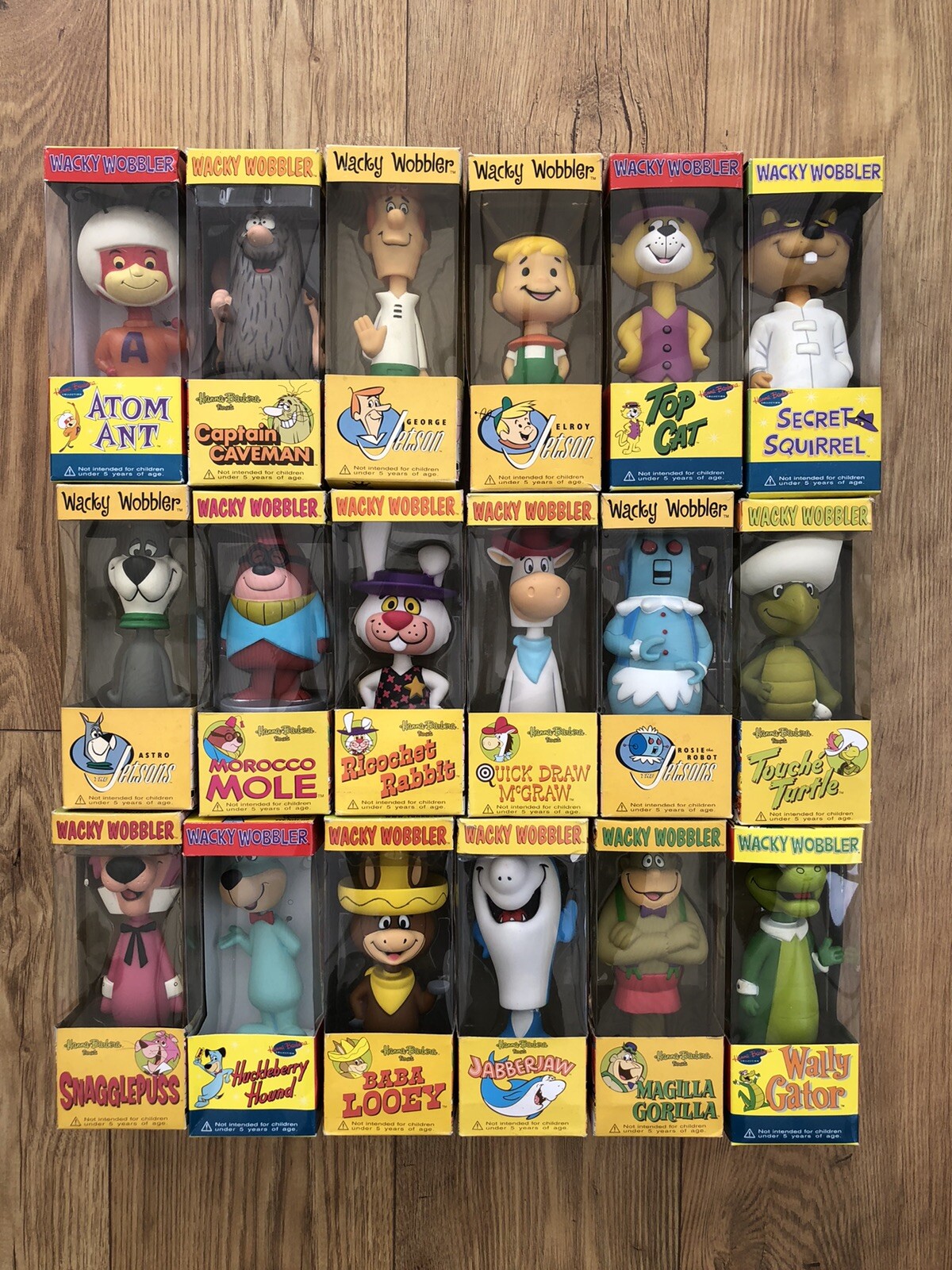 Funko Hanna Barbera wacky wobbler cartoon bobbleheads choose your ...