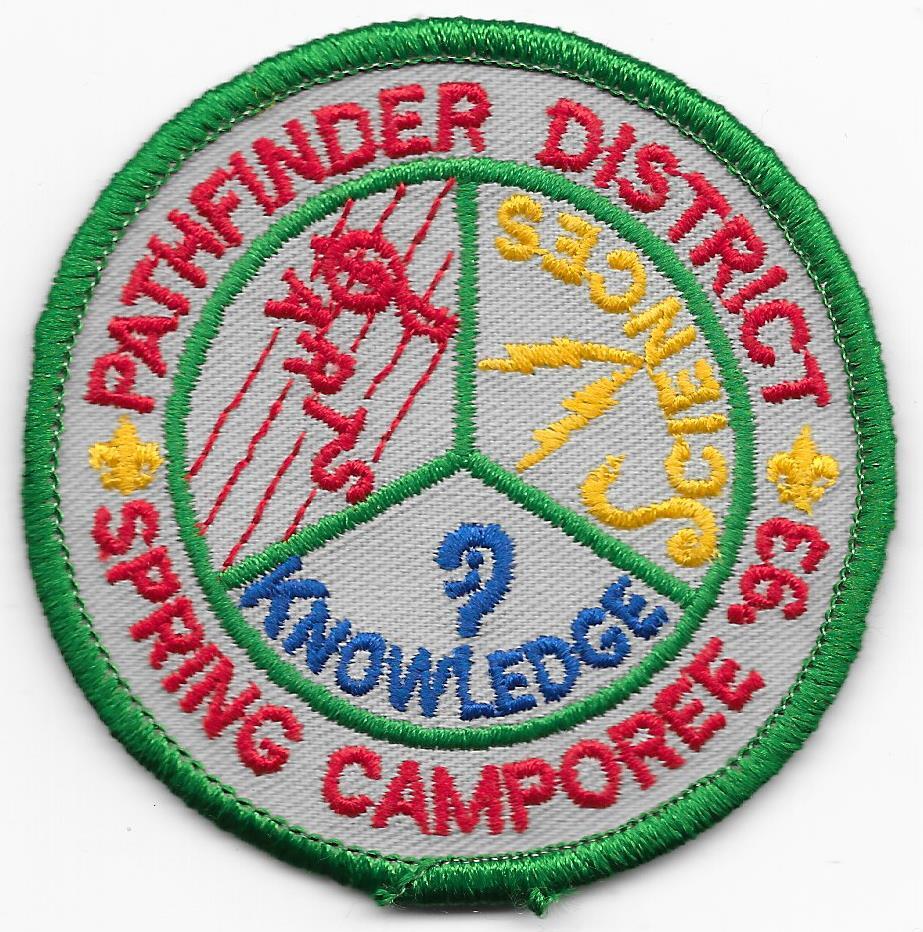 1993 Spring Camporee Pathfinder District Old Colony Council Boy Scouts ...