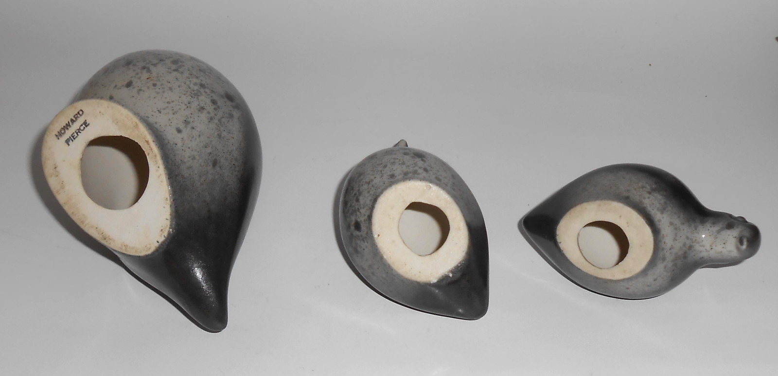 Howard Pierce Porcelain Pottery Bevy of Quail Figurines | eBay