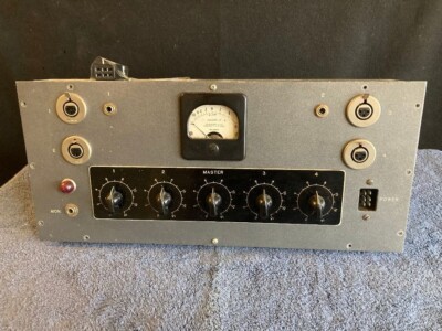 WESTERN ELECTRIC TYPE TUBE MICROPHONE PREAMP 4 CHANNEL RCA INPUT ...