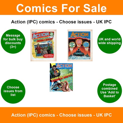 Action (IPC) comics - Choose issues - UK IPC | eBay UK