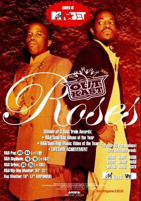 2003 Outkast "Roses" Song Release Industry Promo Ad Reprint | eBay