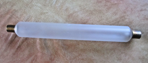 tube linolite verre dépoli perle 220 v 75w NEUVE 38x310mm Mazda lampe ...