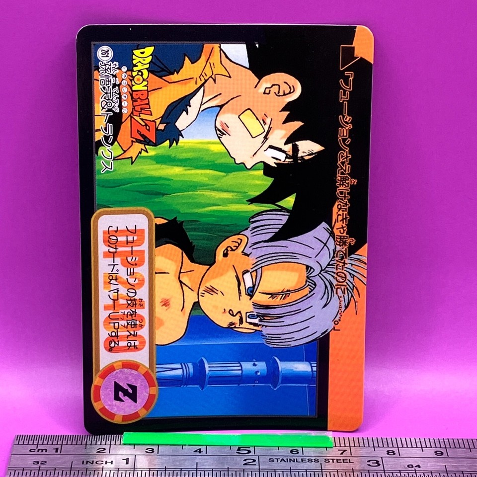Son Goten Trunks 261 Dragon Ball Carddass Hondan DBZ BANDAI TCG 1995 ...