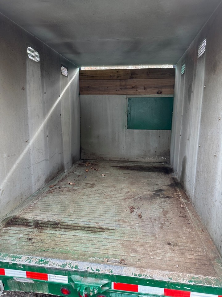 6x10' Aluminum Dump trailer 6' Tall Enclosed Chipper Box | eBay