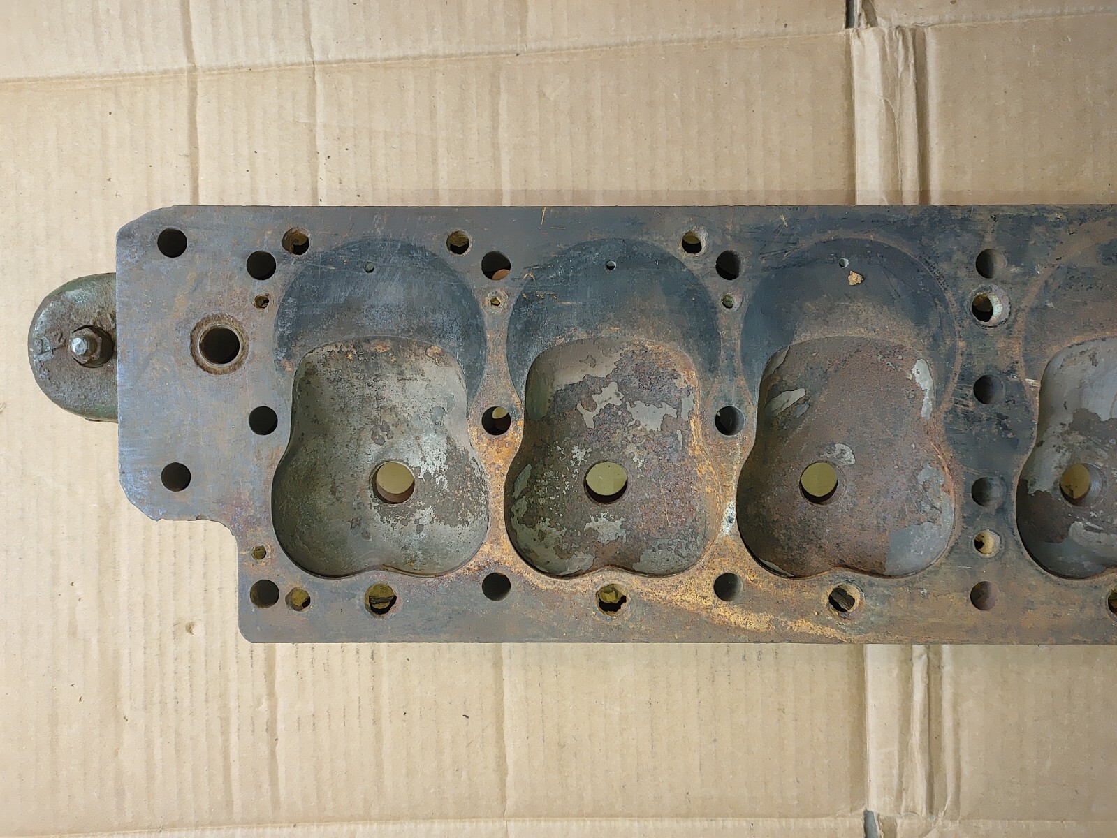 Vintage Packard cylinder head inline 6 cyl | eBay