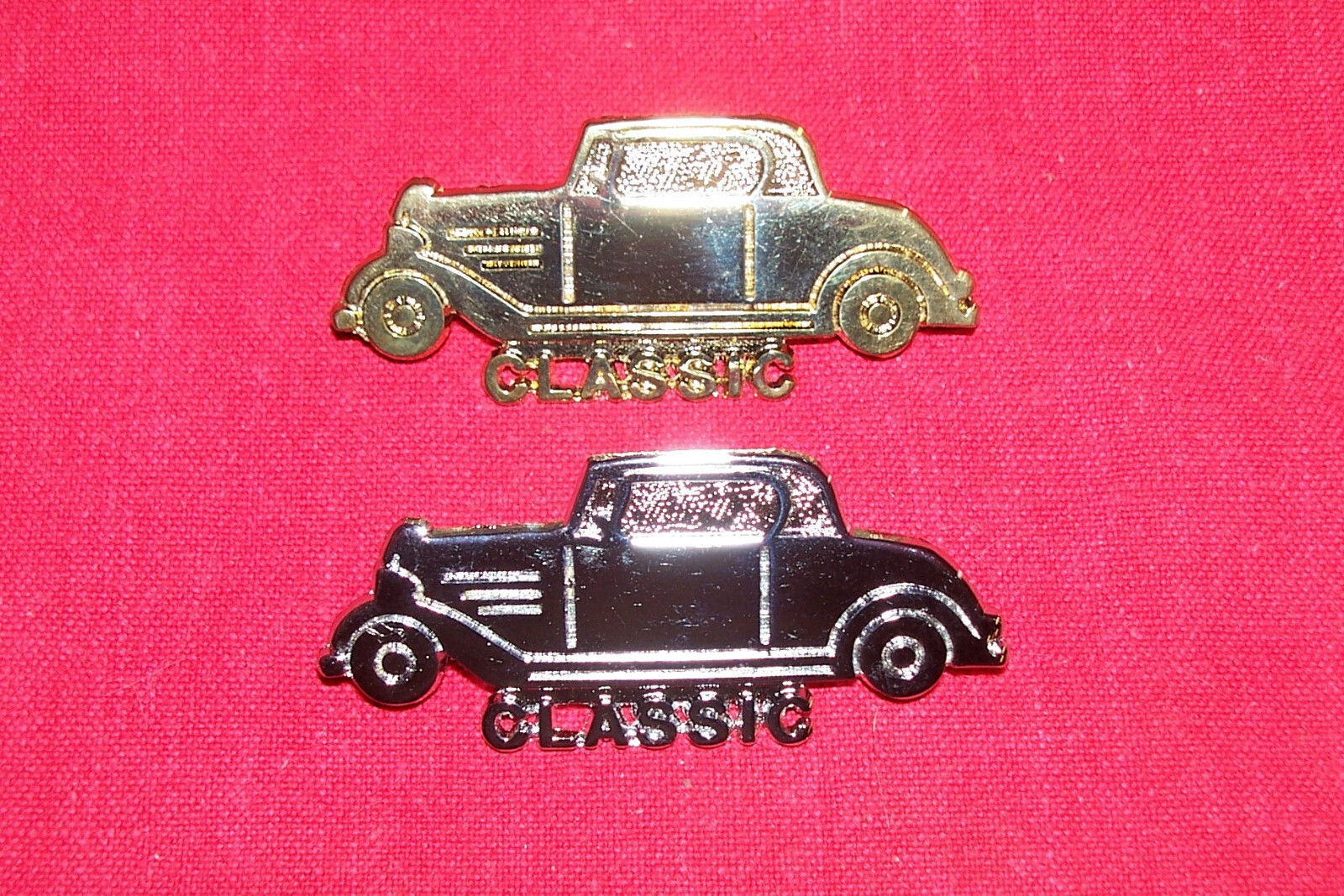 Tiny 2 ½” “Classic” Car Badge Emblem Logo Dash Dashboard Hot Rat Rod ...