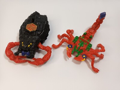 Vintage Mighty Max Doom Zones Scorpion Action Figure Collectible ...