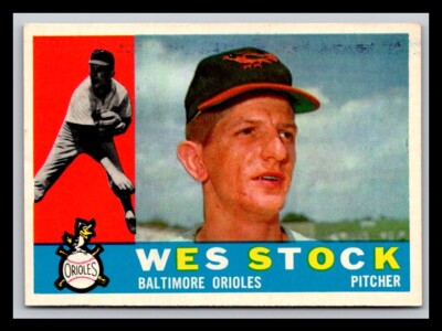 1960 Topps #481 Wes Stock NM or Better | eBay