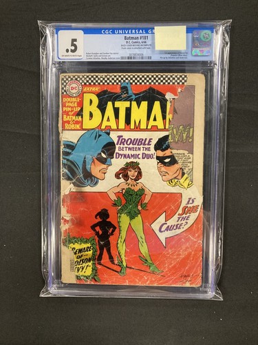 Batman 181 (CGC .5) 1st appearance of Poison Ivy 1966 DC Comics | eBay