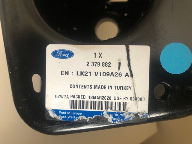 Genuine Ford TRANSIT Custom 2018 on FT Bumper Crash Bar Reinforcement ...