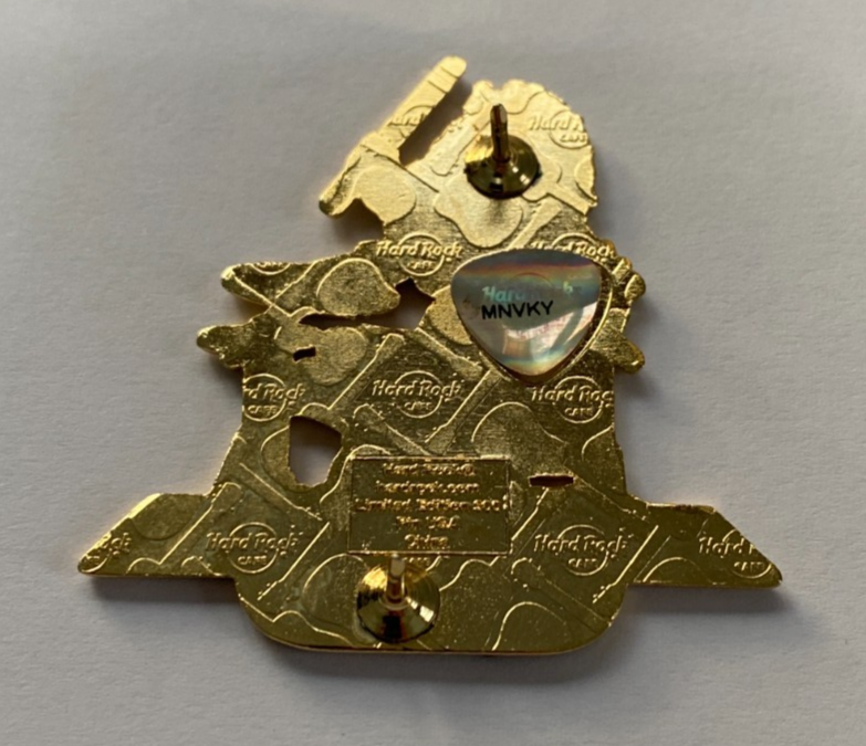 Hard Rock Cafe Pin Badge Atlanta 2014 Samoyed Dog playing Drums | eBay