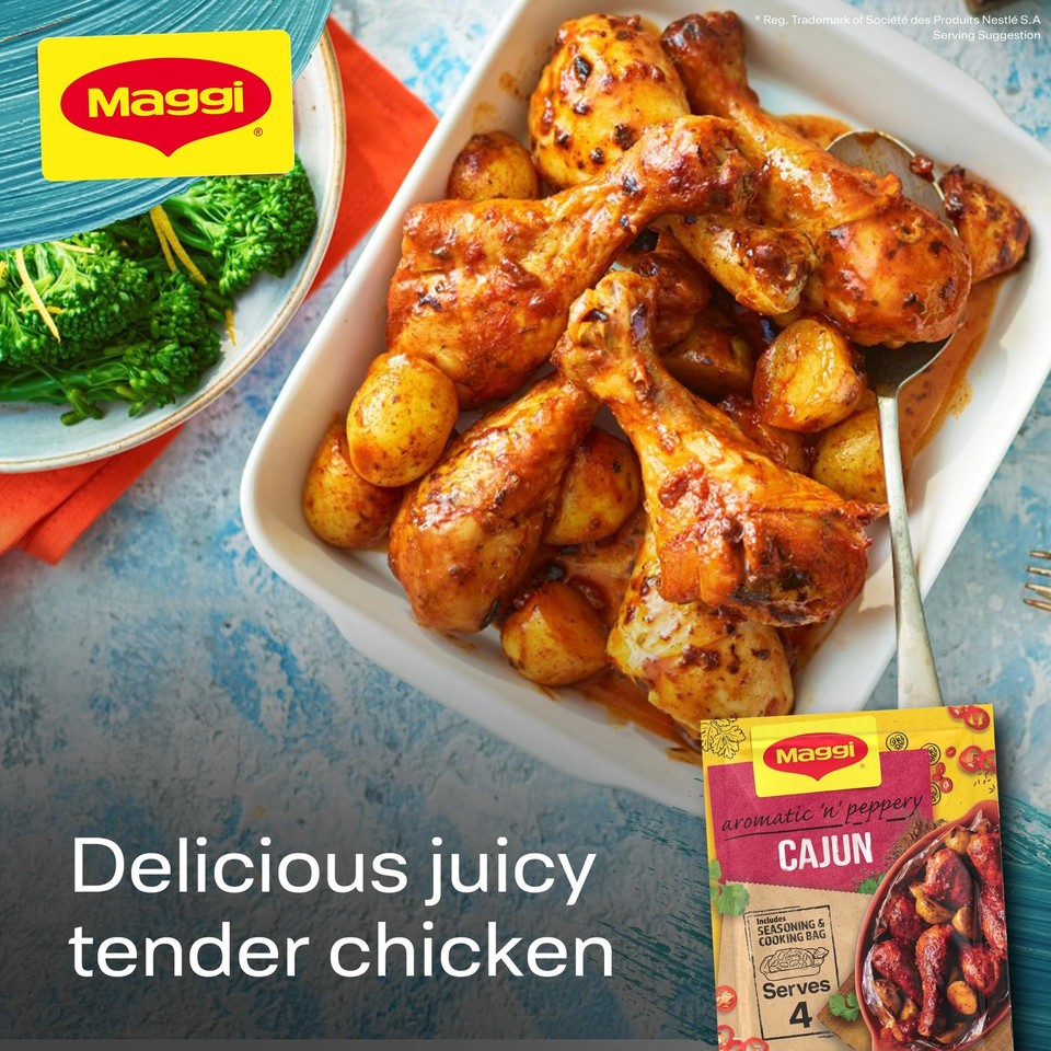 Maggi So Juicy Cajun Chicken Recipe Mix (38g sachet) | eBay Australia