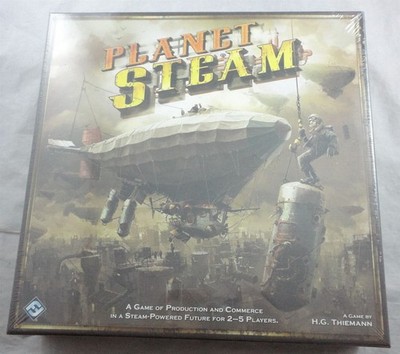 Planet Steam Board Game by Fantasy Flight Games FFGHB04 9781616617073| eBay