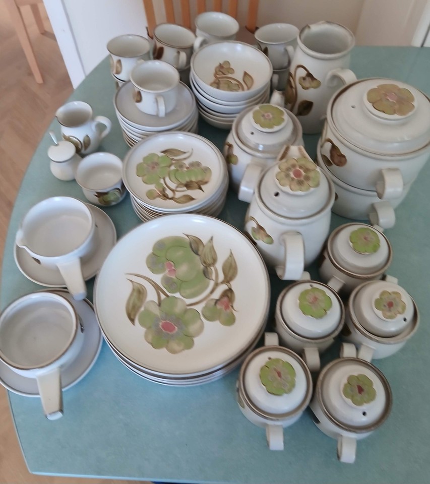 Denby "Troubadour" Stoneware Dinnerware Set | eBay UK