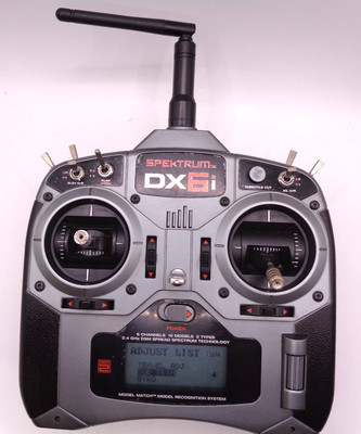 Spektrum DX6I DSM2 2.4GHz Transmitter in good condition on mode 1 good ...