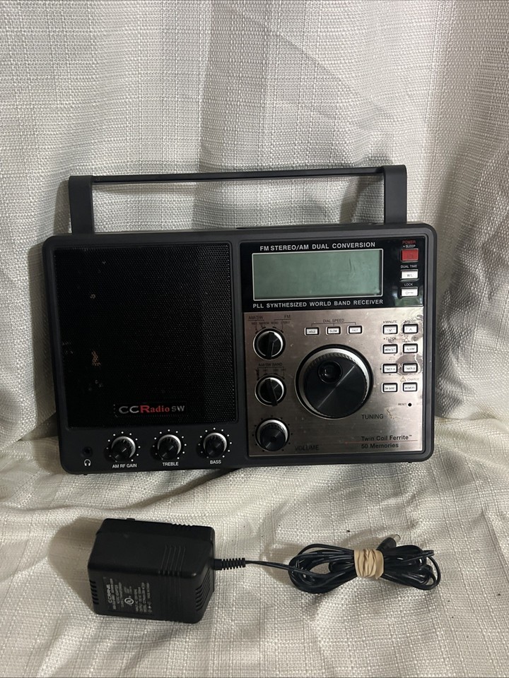 C Crane CC Radio SW AM/FM SW Portable Shortwave Radio Twin Coil Tested ...