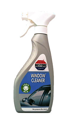100% Bio WINDOW CLEANER spray cleaner for all interior glass in home ...